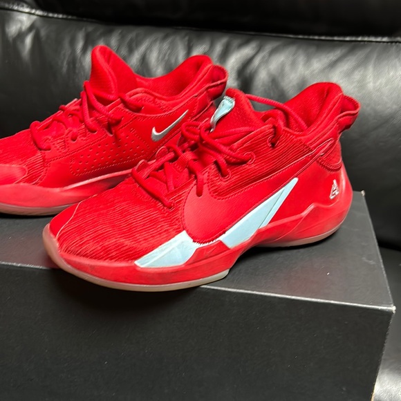 Nike | Shoes | Greek Freek 2s Red Size 25 | Poshmark